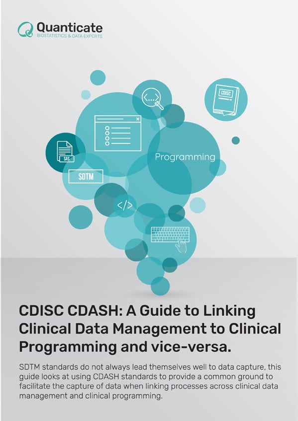 CDISC CDASH Guide | CDASH Standards vs SDTM Standards For Data Capture